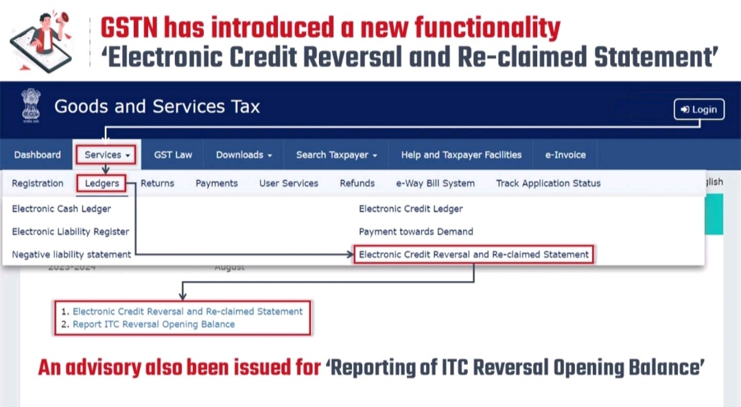 GSTN has introduced a new functionality TAXCONCEPT