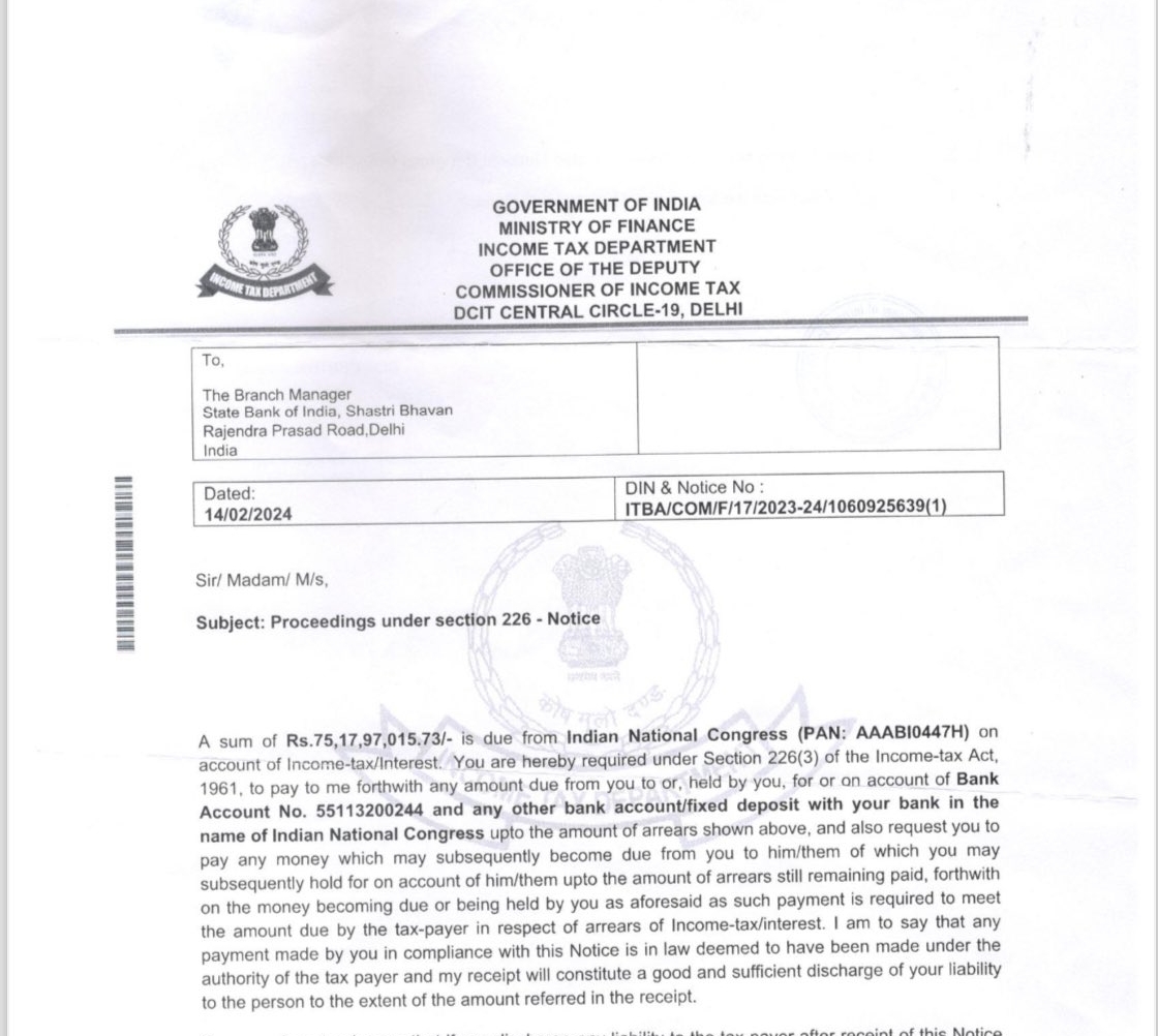 Received this notice from Income Tax Department's TAXCONCEPT