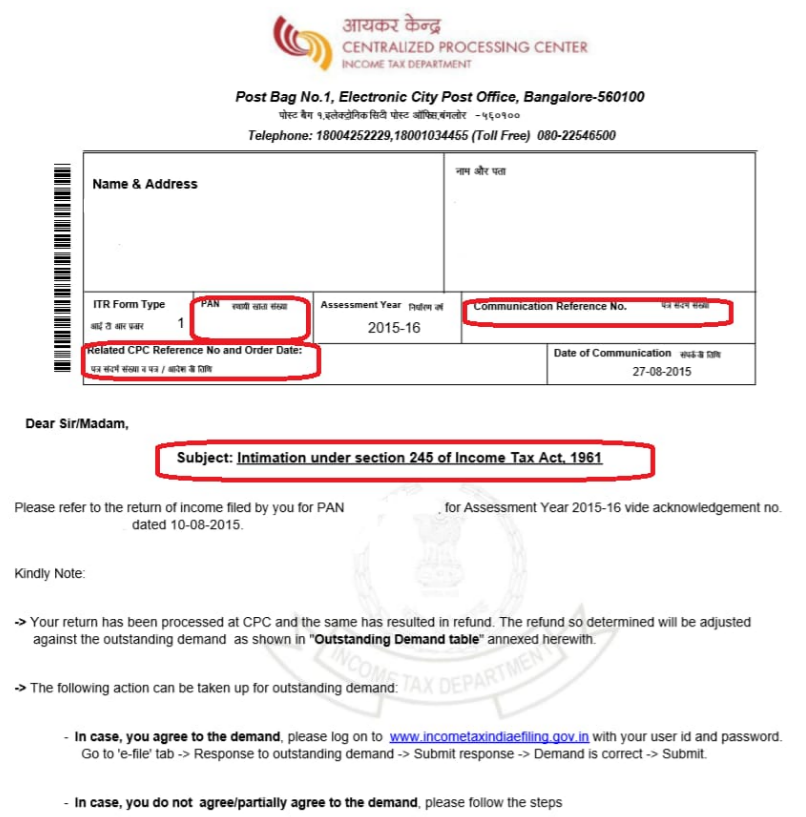 The tax notices that a salaried individual can get if errors are ...