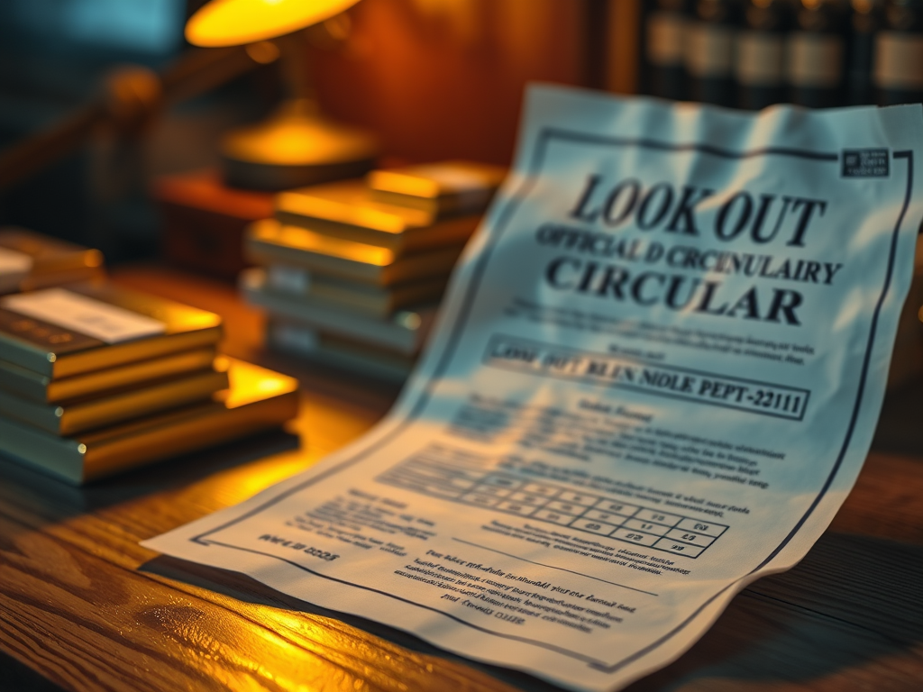 Lookout notice against ex-cop after gold haul TAXCONCEPT