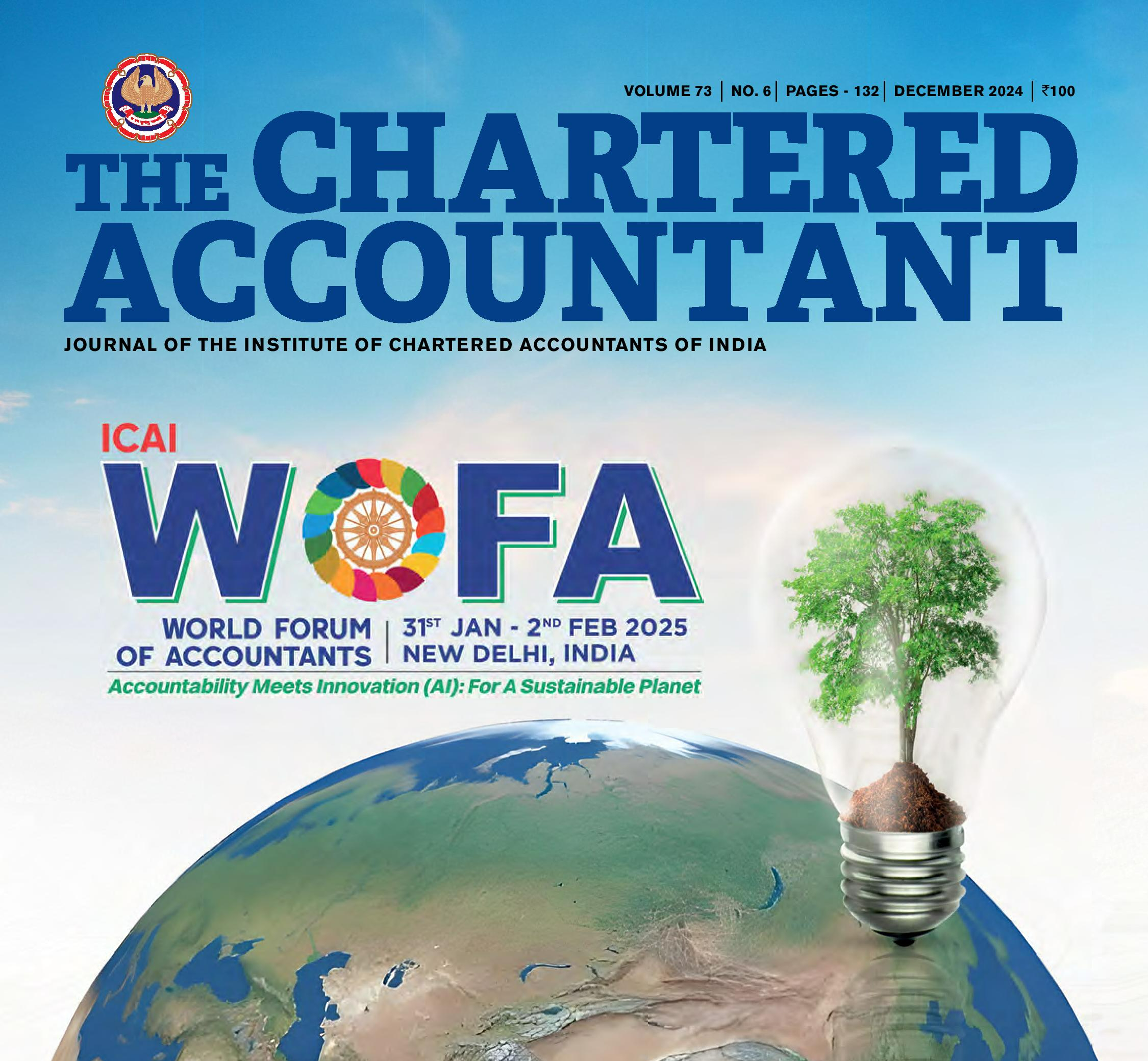 ICAI Members' Journal The Chartered Accountant - December 2024 Issue ...