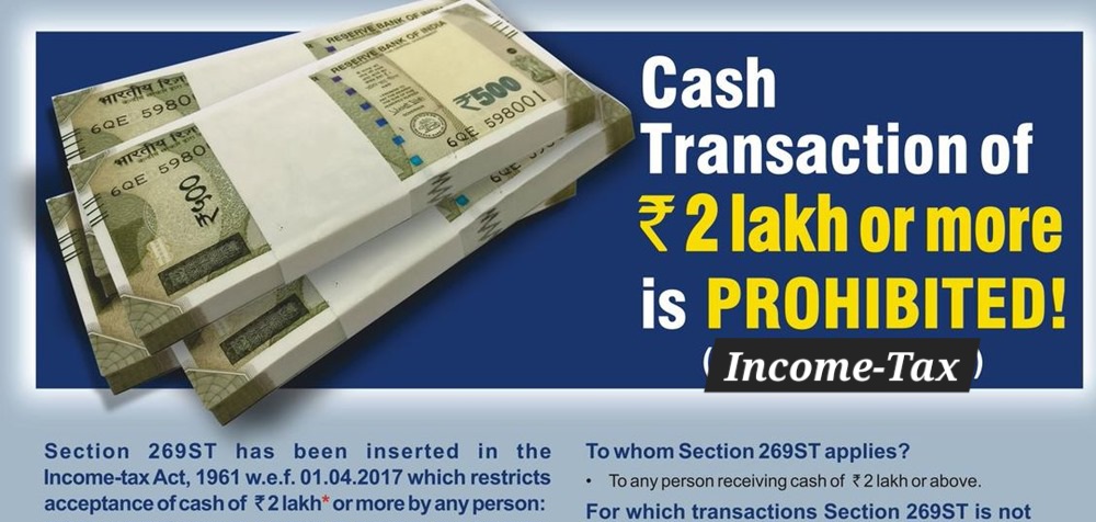 Cash Transaction Regulations Limit by Income Tax Department 2025 TAXCONCEPT