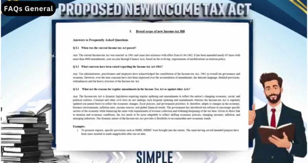 Key Highlights of the Income Tax Bill 2025 TAX CONCEPT