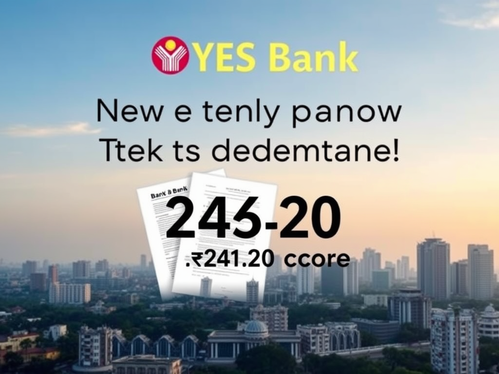YES Bank Faces ₹244.20 Crore Tax Demand: Key Details TAX CONCEPT