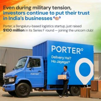 Porter's Game-Changing Funding Boosts MSME Support and Gig Worker ...