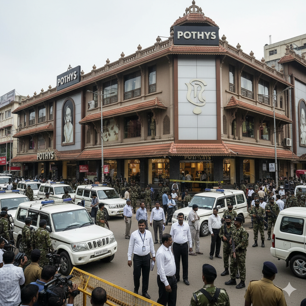 Income Tax Raids Target Pothys: Major Retailer Under Investigation for ...